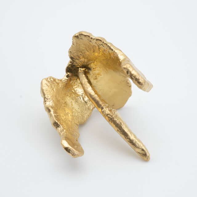 なまえのない群像 / hair cuff S （K18gp） | iichi ハンドメイド・クラフト作品・手仕事品の通販