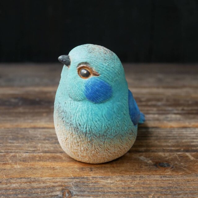 小さな青色のことり no.26 | iichi 日々の暮らしを心地よくするハンドメイドやアンティークのマーケットプレイス