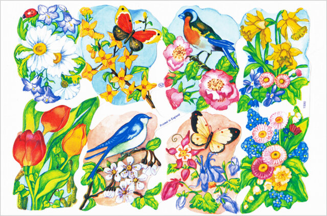 イギリス製クロモス 春の庭＃2 ラメなし DA-CHER106【England】 | iichi ハンドメイド・クラフト作品・手仕事品の通販