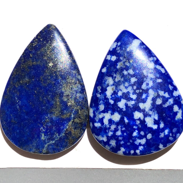 ラピスラズリ[130] アウトレット ルース ／天然石 ／ カボション | iichi ハンドメイド・クラフト作品・手仕事品の通販