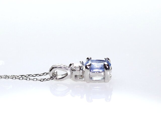 Pt900 ブルーサファイアペンダント 1.08ct | iichi ハンドメイド・クラフト作品・手仕事品の通販