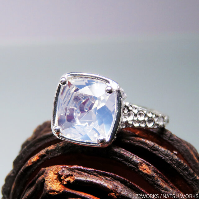 ラベンダー クォーツリング / Lavender Quartz Ring | iichi ハンドメイド・クラフト作品・手仕事品の通販