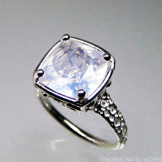 ラベンダー クォーツリング / Lavender Quartz Ring | iichi ハンドメイド・クラフト作品・手仕事品の通販