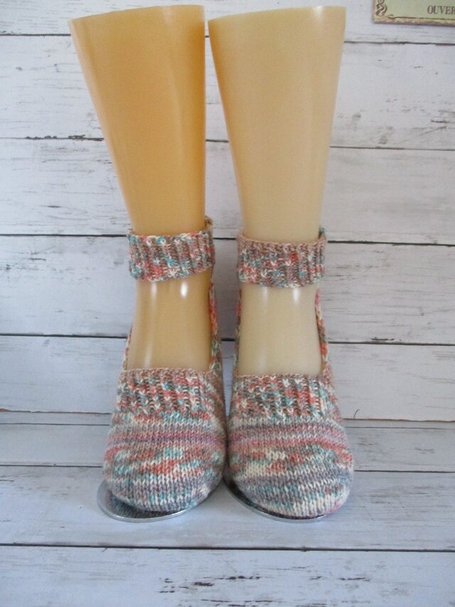 手編み サマーソックス Opal Cotton Premium 2501 | iichi ハンドメイド・クラフト作品・手仕事品の通販