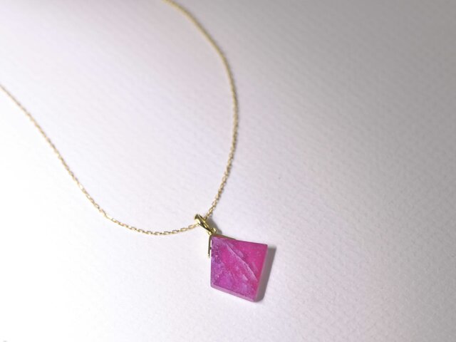 K18 Ruby Necklace【CASA/カーサ】（I） | iichi ハンドメイド・クラフト作品・手仕事品の通販