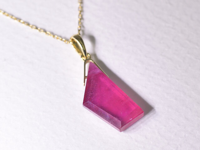 K18 Ruby Necklace【CASA/カーサ】（J） | iichi ハンドメイド・クラフト作品・手仕事品の通販