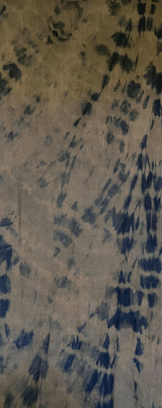 藍と柿渋重ね染めストール272 | iichi ハンドメイド・クラフト作品・手仕事品の通販