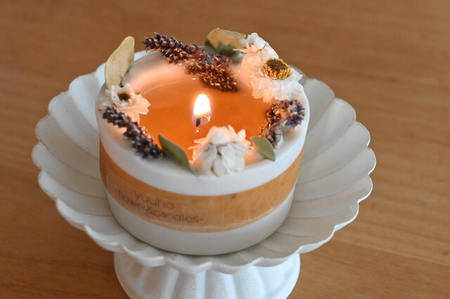 cupcake candle | iichi ハンドメイド・クラフト作品・手仕事品の通販