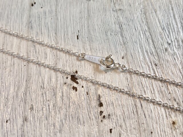 チェーンsilver925/1.3㎜×40㎝ | iichi ハンドメイド・クラフト作品・手仕事品の通販