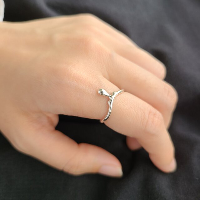 【Outfit SET】Melt RING × "about to fall" Drop RING ≪送料無料≫ | iichi ハンドメイド・クラフト作品・手仕事品の通販