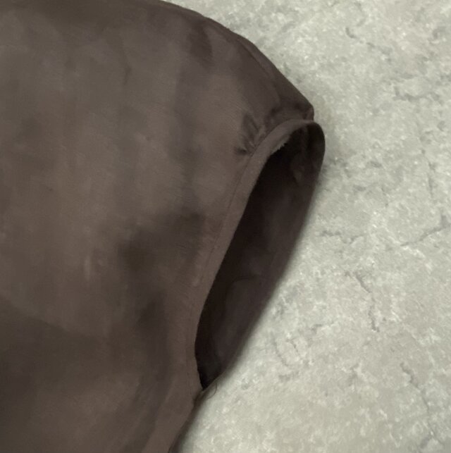 百塩茶(ももしおちゃ)色のワンピース | iichi ハンドメイド・クラフト作品・手仕事品の通販