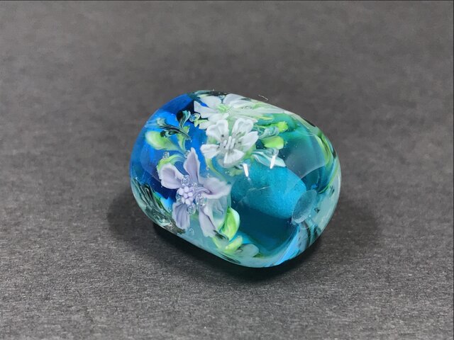 プロムナード（ブルー）№121 | iichi 日々の暮らしを心地よくするハンドメイドやアンティークのマーケットプレイス