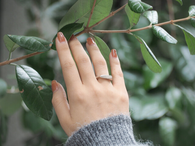 《送料無料》nuance リング/silver925 | iichi ハンドメイド・クラフト作品・手仕事品の通販