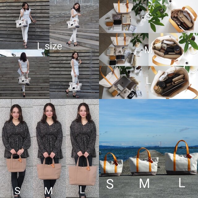 デニムトートバッグ TL-5S 『Deep Sea』 | iichi ハンドメイド・クラフト作品・手仕事品の通販