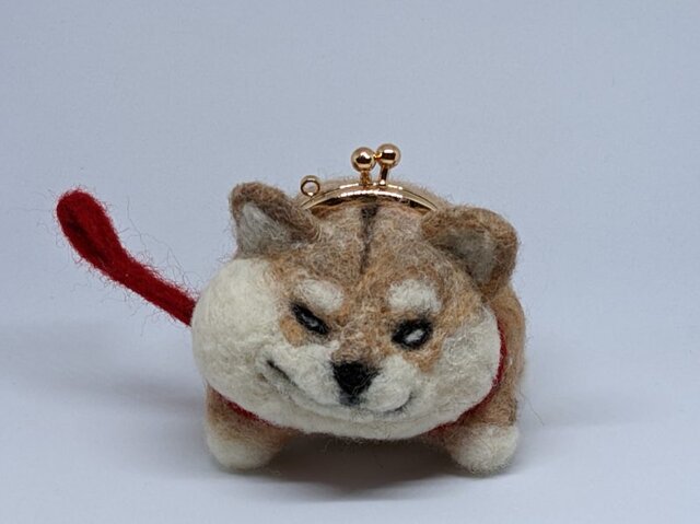 gamainu ※拒否柴犬がま口 | iichi 日々の暮らしを心地よくするハンドメイドやアンティークのマーケットプレイス