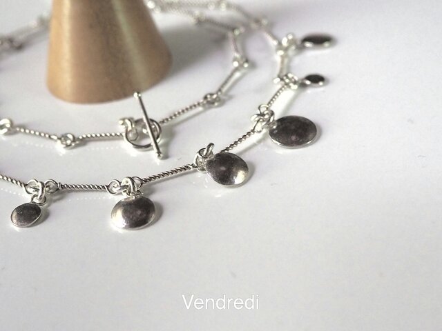 銀maru・Necklace | iichi ハンドメイド・クラフト作品・手仕事品の通販