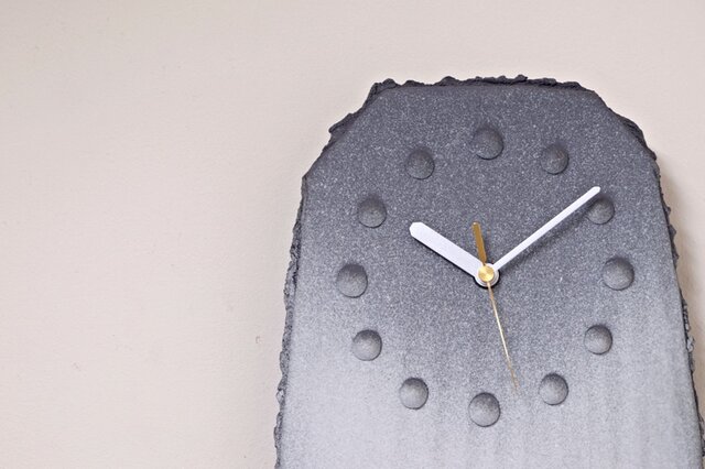 黒陶振子時計7 | iichi ハンドメイド・クラフト作品・手仕事品の通販