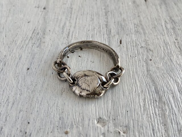 silver925ラブラブリング/18〜19号/一点物/00196137 | iichi 日々の暮らしを心地よくするハンドメイドやアンティークのマーケットプレイス