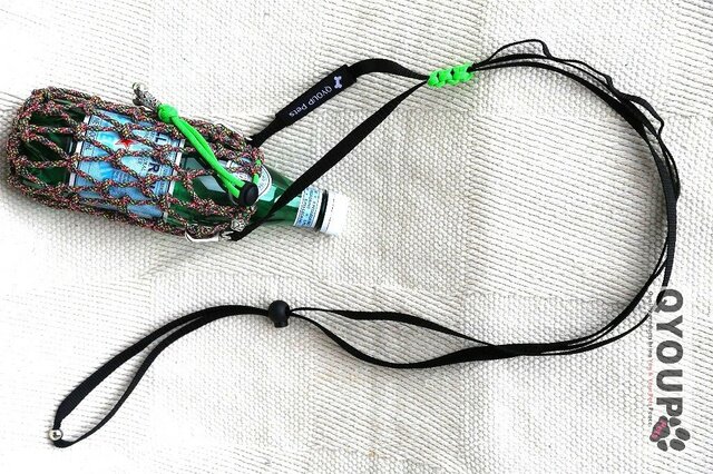 パラコード 500mlペットボトルラップ＆ショルダーストラップ RAINBOW | iichi ハンドメイド・クラフト作品・手仕事品の通販