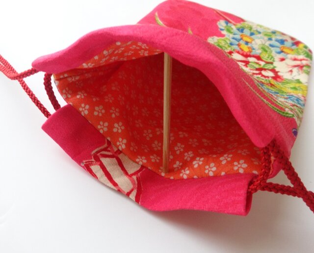 古布 ミニ巾着 ガラケーポーチ no115 | iichi ハンドメイド・クラフト作品・手仕事品の通販