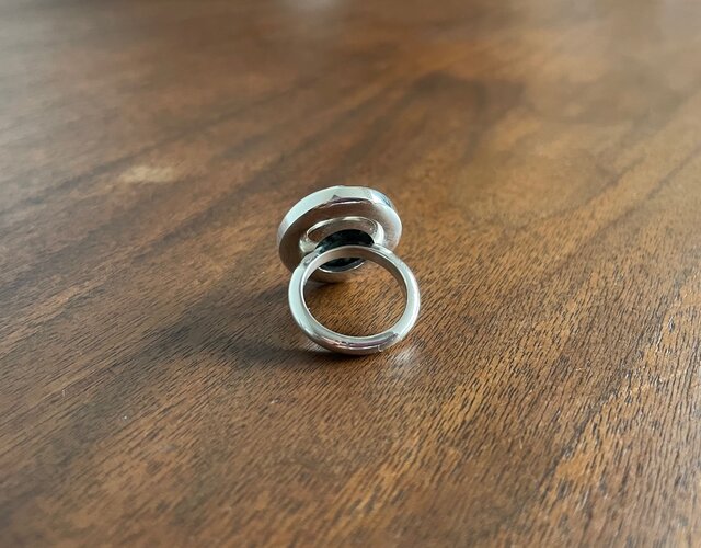 green tree agate ring | iichi 日々の暮らしを心地よくするハンドメイドやアンティークのマーケットプレイス