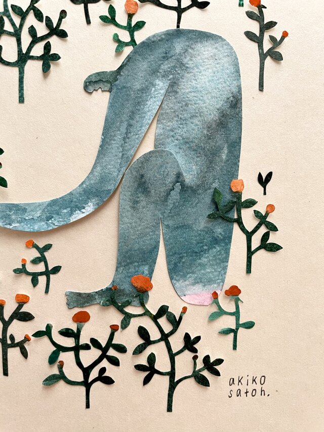 原画『Big foot』 | iichi ハンドメイド・クラフト作品・手仕事品の通販