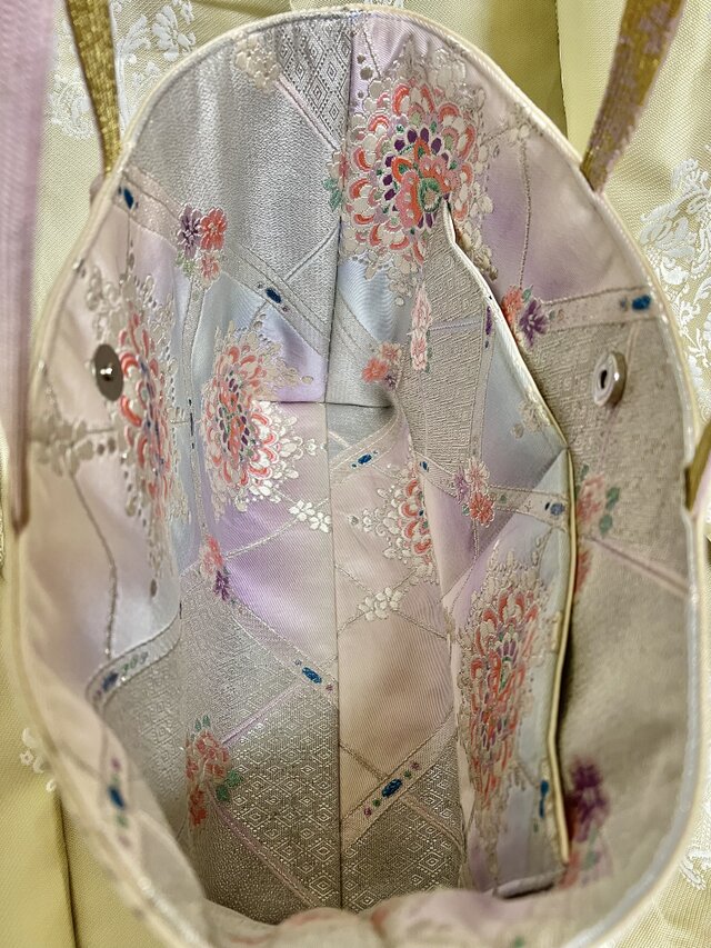 ︎一点もの ︎ 高級アンティーク帯バッグ 004 | iichi ハンドメイド・クラフト作品・手仕事品の通販