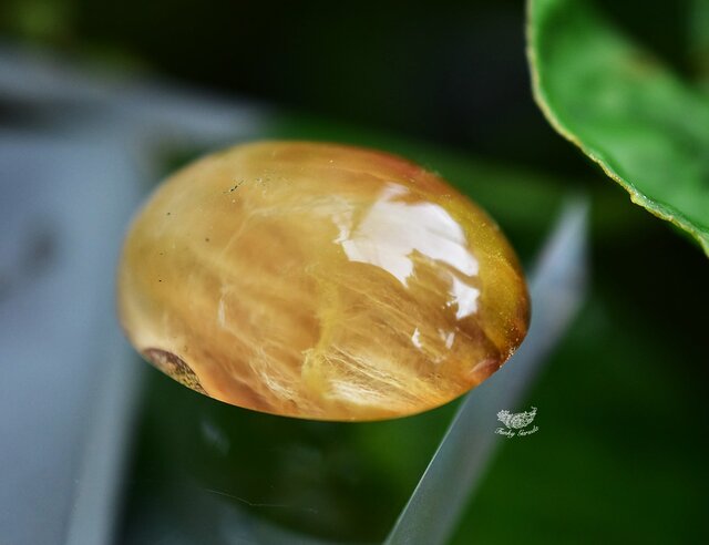 レアもの★オレンジアンフィボール★ガーデンクォーツ s538 | iichi ハンドメイド・クラフト作品・手仕事品の通販