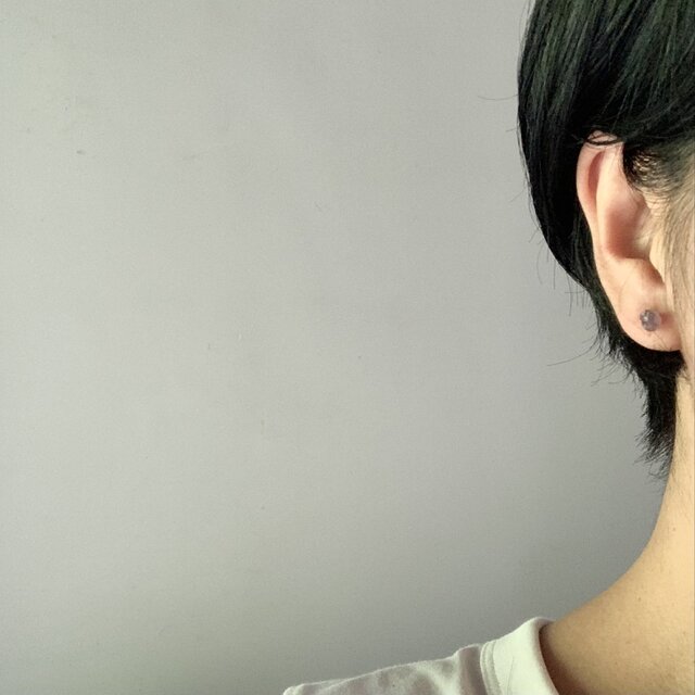 カラーサファイアのピアス 5pセット | iichi ハンドメイド・クラフト作品・手仕事品の通販