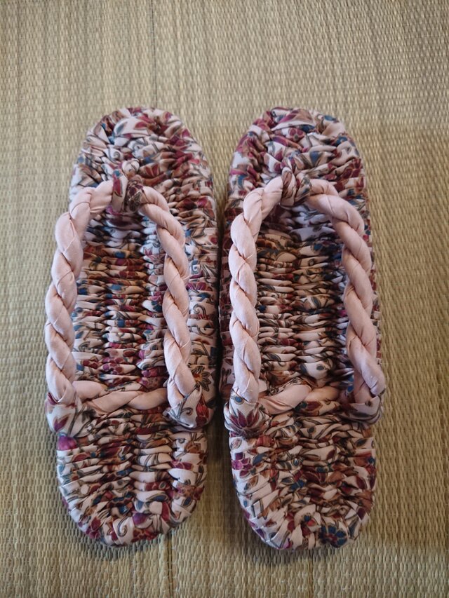 布ぞうり 23～24cm | iichi ハンドメイド・クラフト作品・手仕事品の通販