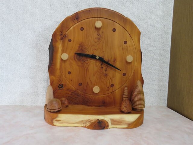 kakeoki clock 北の大地シリーズNO4 | iichi ハンドメイド・クラフト作品・手仕事品の通販