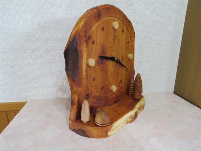 kakeoki clock 北の大地シリーズNO4 | iichi ハンドメイド・クラフト作品・手仕事品の通販