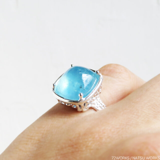 アクアマリン リング / Aquamarine Ring [] | iichi ハンドメイド・クラフト作品・手仕事品の通販