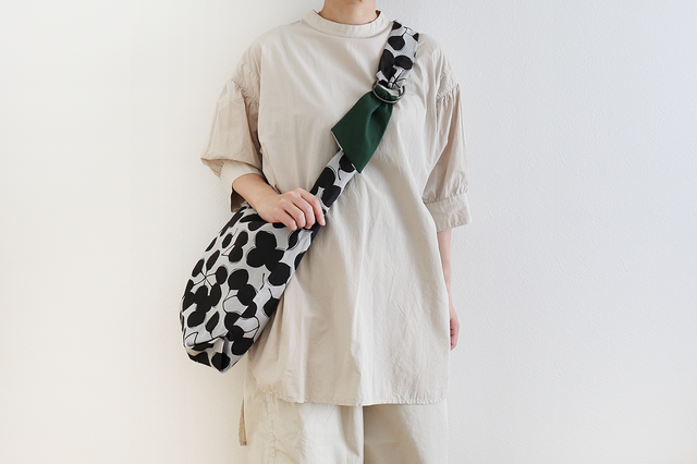 リネン斜め掛けショルダー "Japanese pepper" | iichi ハンドメイド・クラフト作品・手仕事品の通販