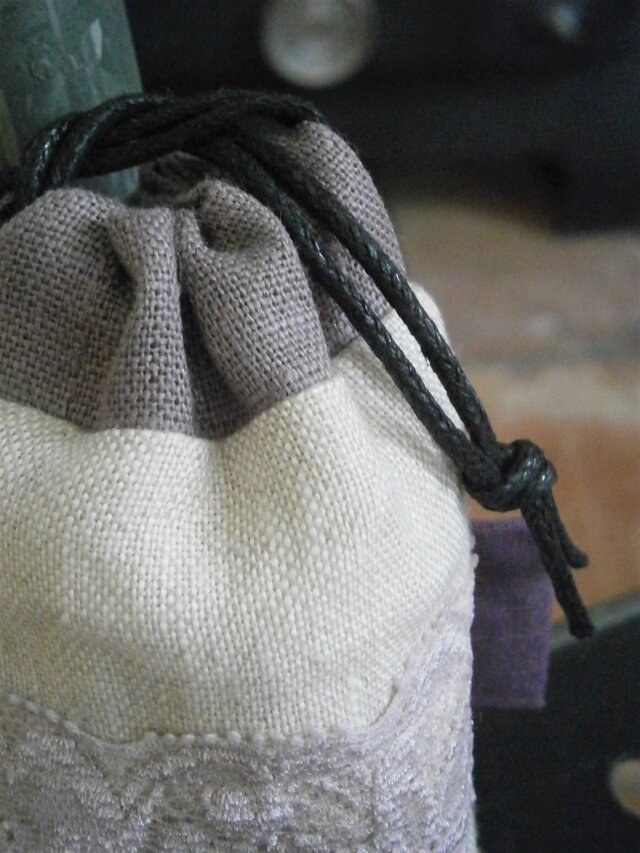 chic&chic lace×linen ポーチSet | iichi ハンドメイド・クラフト作品・手仕事品の通販