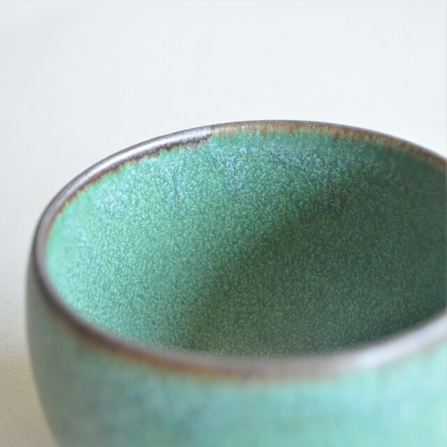 翠 丸碗 まつば カップ／小鉢／お碗／スープ／0288047 | iichi ハンドメイド・クラフト作品・手仕事品の通販