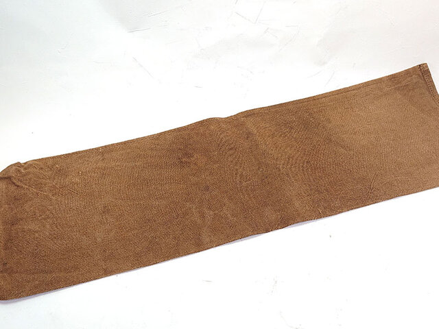 s0064 酒袋 あめ色 しっかりした厚手木綿 / 古布 古裂 | iichi ハンドメイド・クラフト作品・手仕事品の通販