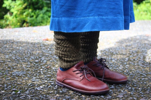 oMamoriーレッグウォーマー【海松色】 | iichi ハンドメイド・クラフト作品・手仕事品の通販