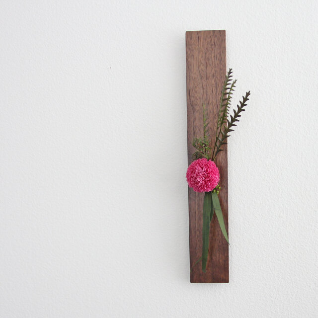Wall flower Black Walnut | iichi ハンドメイド・クラフト作品・手仕事品の通販