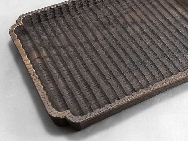 入隅 我谷盆 栗 21×15×2cm ダークブラウン No350 | iichi ハンドメイド・クラフト作品・手仕事品の通販