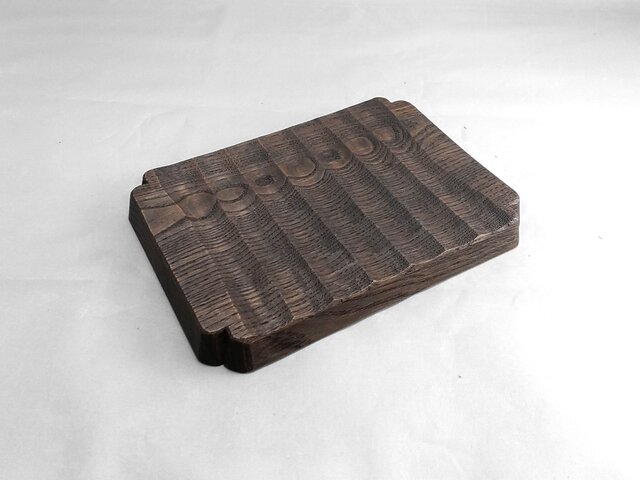 入隅 我谷盆 栗 21×15×2cm ダークブラウン No350 | iichi ハンドメイド・クラフト作品・手仕事品の通販