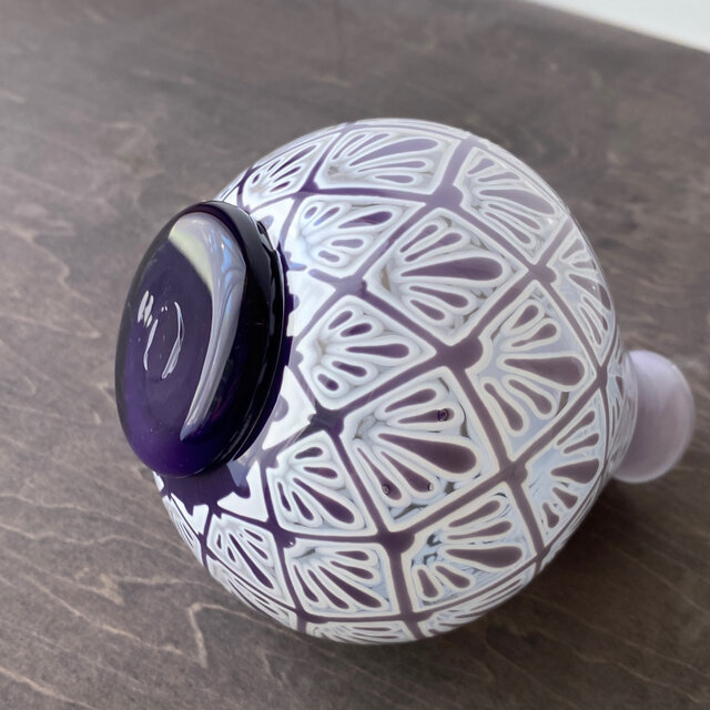pattern vase 紫菱花 | iichi ハンドメイド・クラフト作品・手仕事品の通販