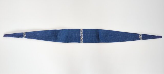 肌ストール リバティ 青×キナリ Emilia's Flowers 約140cm | iichi ハンドメイド・クラフト作品・手仕事品の通販