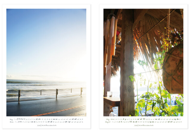 ビーチサイド カレンダー 2023 | iichi 日々の暮らしを心地よくするハンドメイドやアンティークのマーケットプレイス