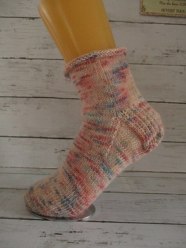冷え取りソックス My Hand -Dyed Socksyarns #6 | iichi ハンドメイド・クラフト作品・手仕事品の通販