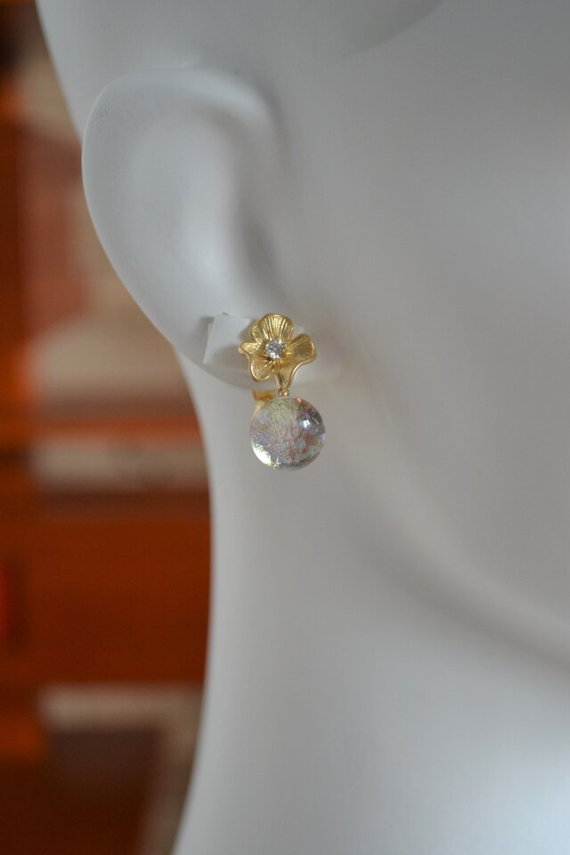 CL+ ume （イヤリング） | iichi ハンドメイド・クラフト作品・手仕事品の通販