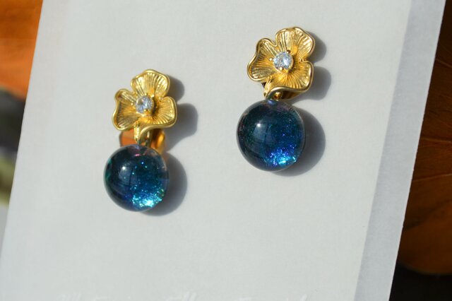 Nv+ ume （イヤリング） | iichi ハンドメイド・クラフト作品・手仕事品の通販