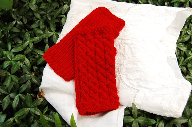 手編み ハンドウォーマー | iichi ハンドメイド・クラフト作品・手仕事品の通販