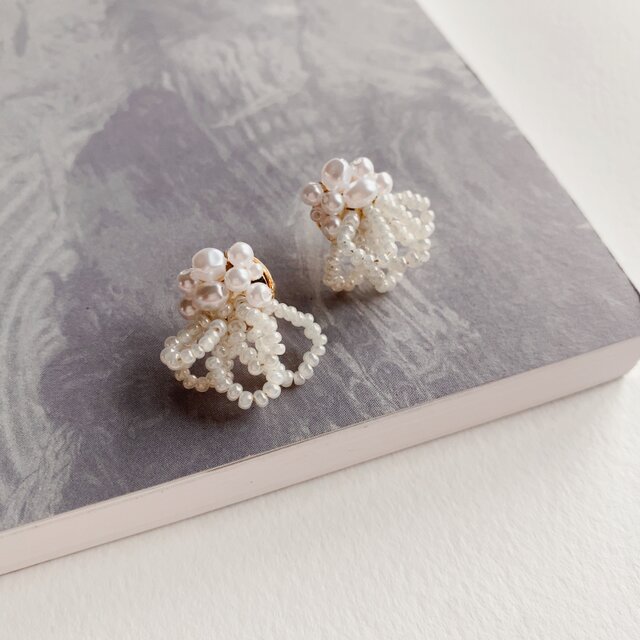 Fuwari イヤリング | iichi ハンドメイド・クラフト作品・手仕事品の通販