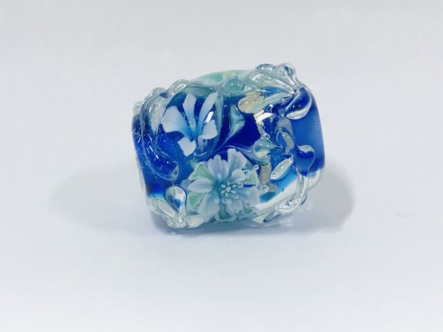 つた模様(コバルトブルー)No.128 | iichi 日々の暮らしを心地よくするハンドメイドやアンティークのマーケットプレイス